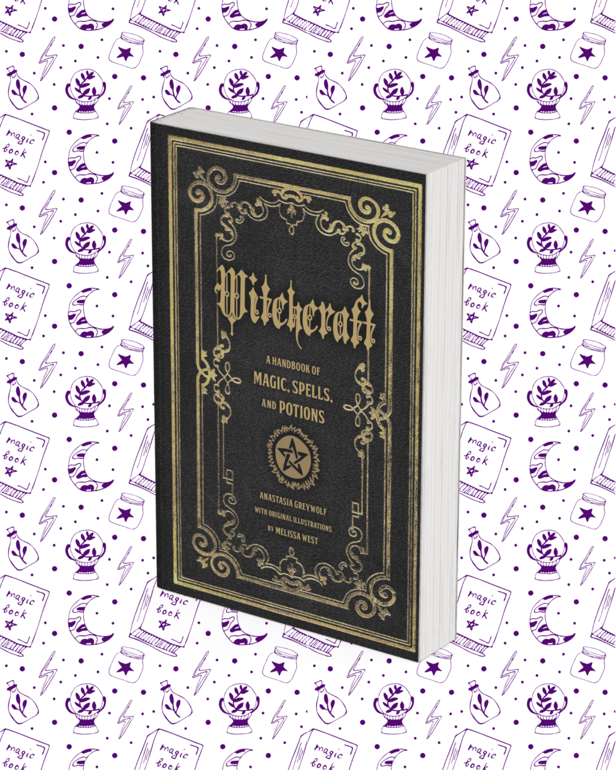 Witchcraft: A Handbook Of Magic, Spells, And Potions - Book Berries